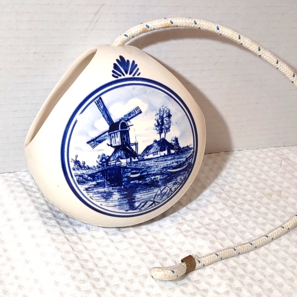 Delft | Art | Delft Blue Hanging Planter | Poshmark